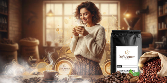 Freshly Roasted Coffee & Merch Delivered – Soft Armor Sips